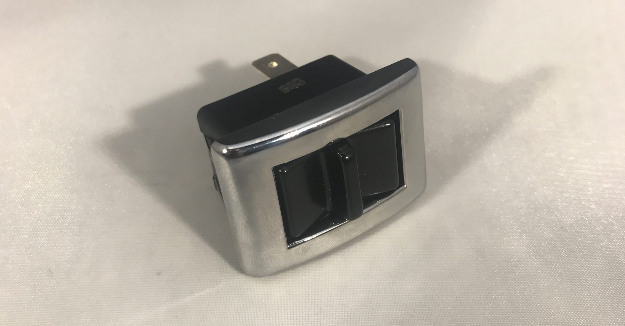 Porsche 911 Window Switch - Chrome - 901.613.621.00 - Parr Porsche